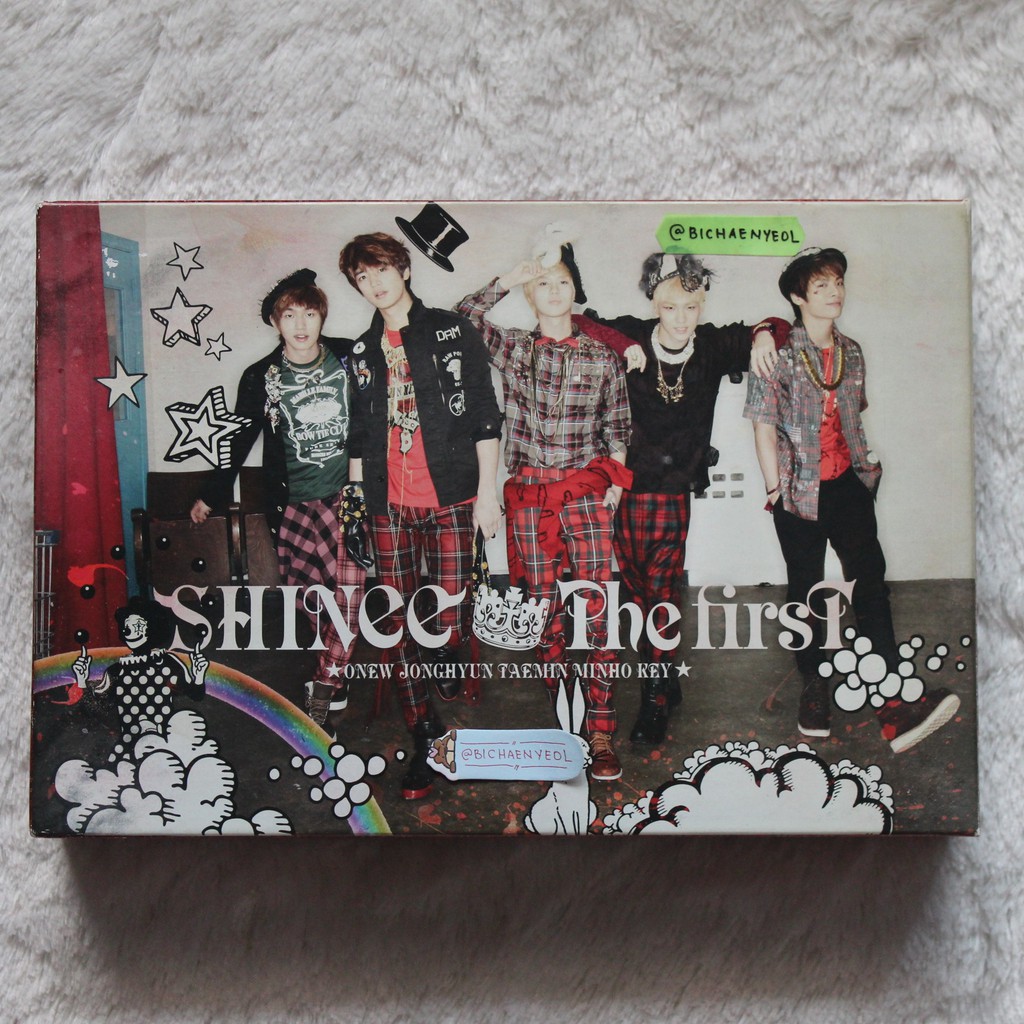 Jual SHINee The First Japan Album Deluxe Box | Onew Minho Key Taemin ...