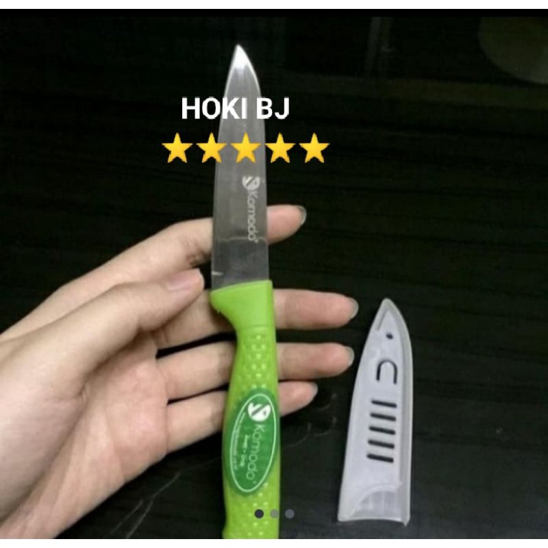 Jual Pisau Dapur 4 inch Stainless / Pisau Salak Stainless/merek Komodo ...