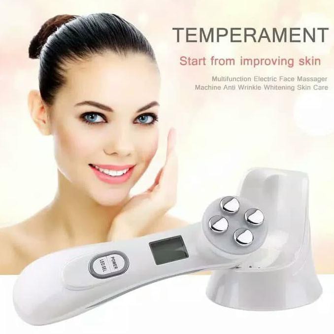 Jual alat pijat wajah RF EMS mesotherapy rejuvenation led photon COSMO ...