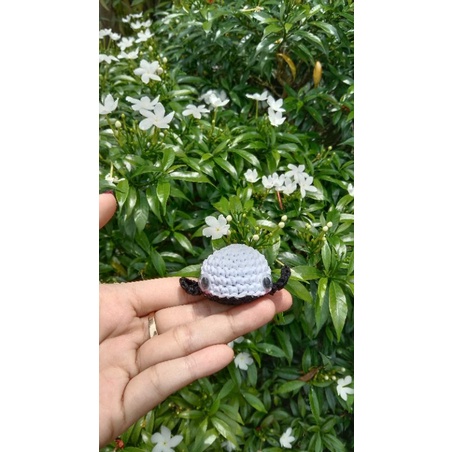 Jual mini whale amigurumi / paus amigurumi (Bisa dijadikan gantungan ...
