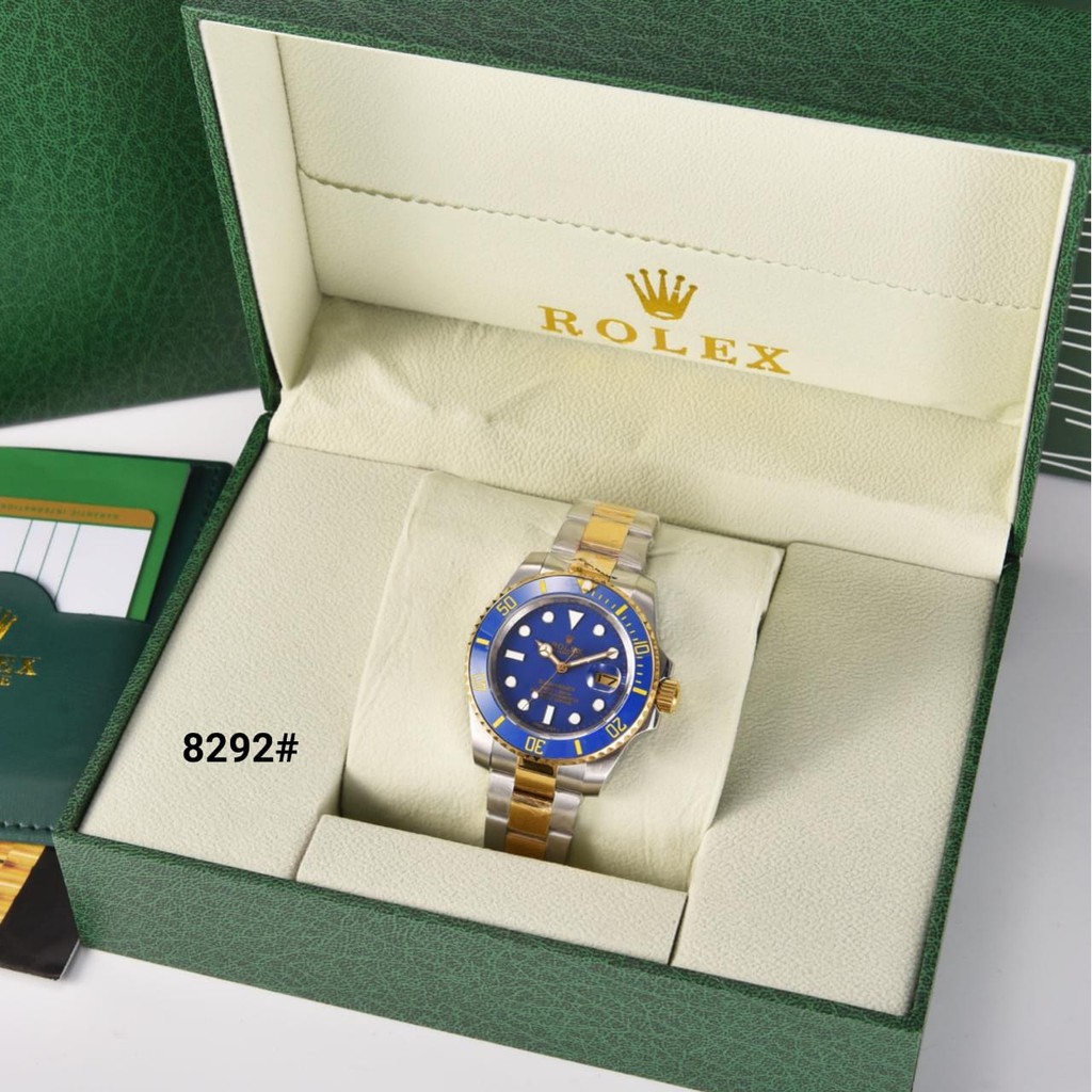 Jual Jam Tangan Rolex Submariner 2Tone 8292 ZXC 94 jam tangan batam ...