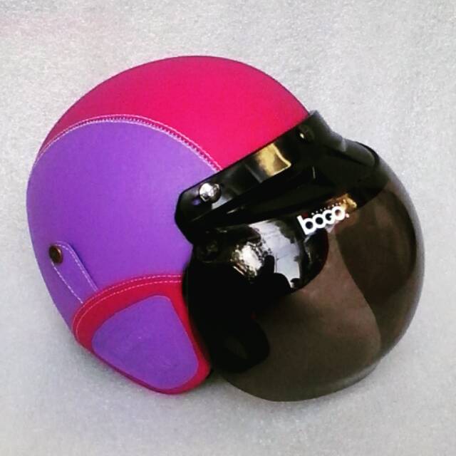 Jual Helm Bogo Dewasa (fanta ungu) | Shopee Indonesia