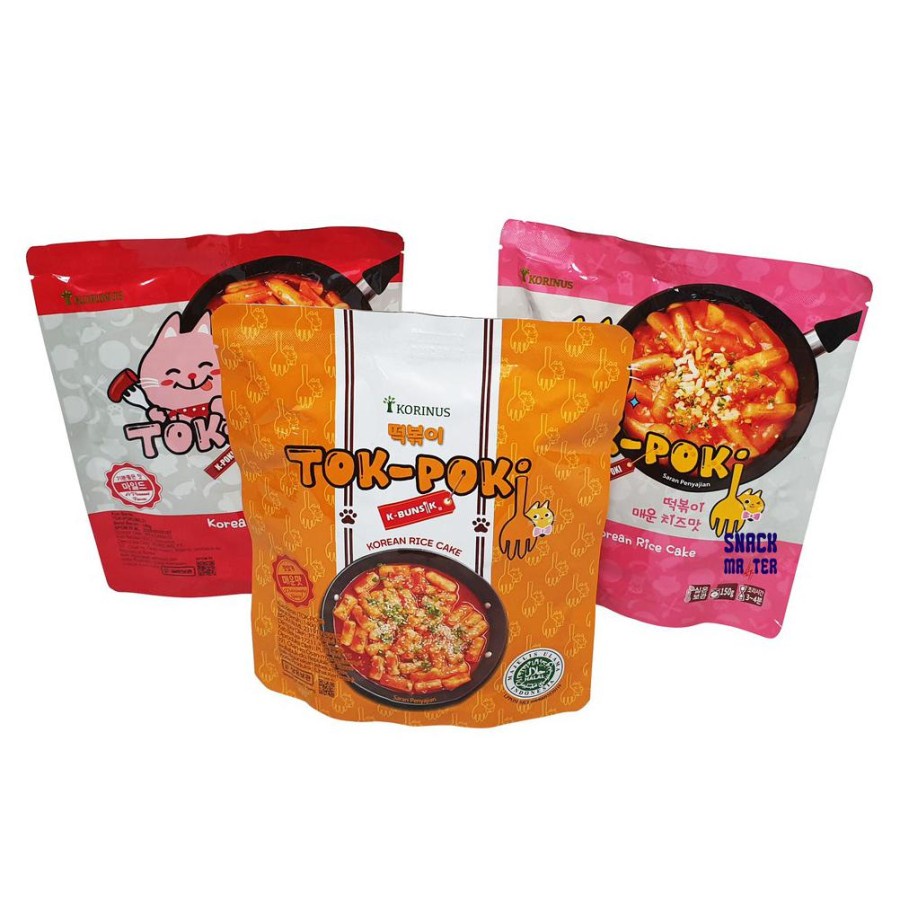 Jual Korinus TOKPOKI / Tteokbokki / TOK - POKI MURAH ASLI KOREA ...