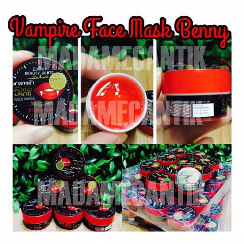 Jual VAMPIRE MASK by Benny (Beauty white) | Shopee Indonesia