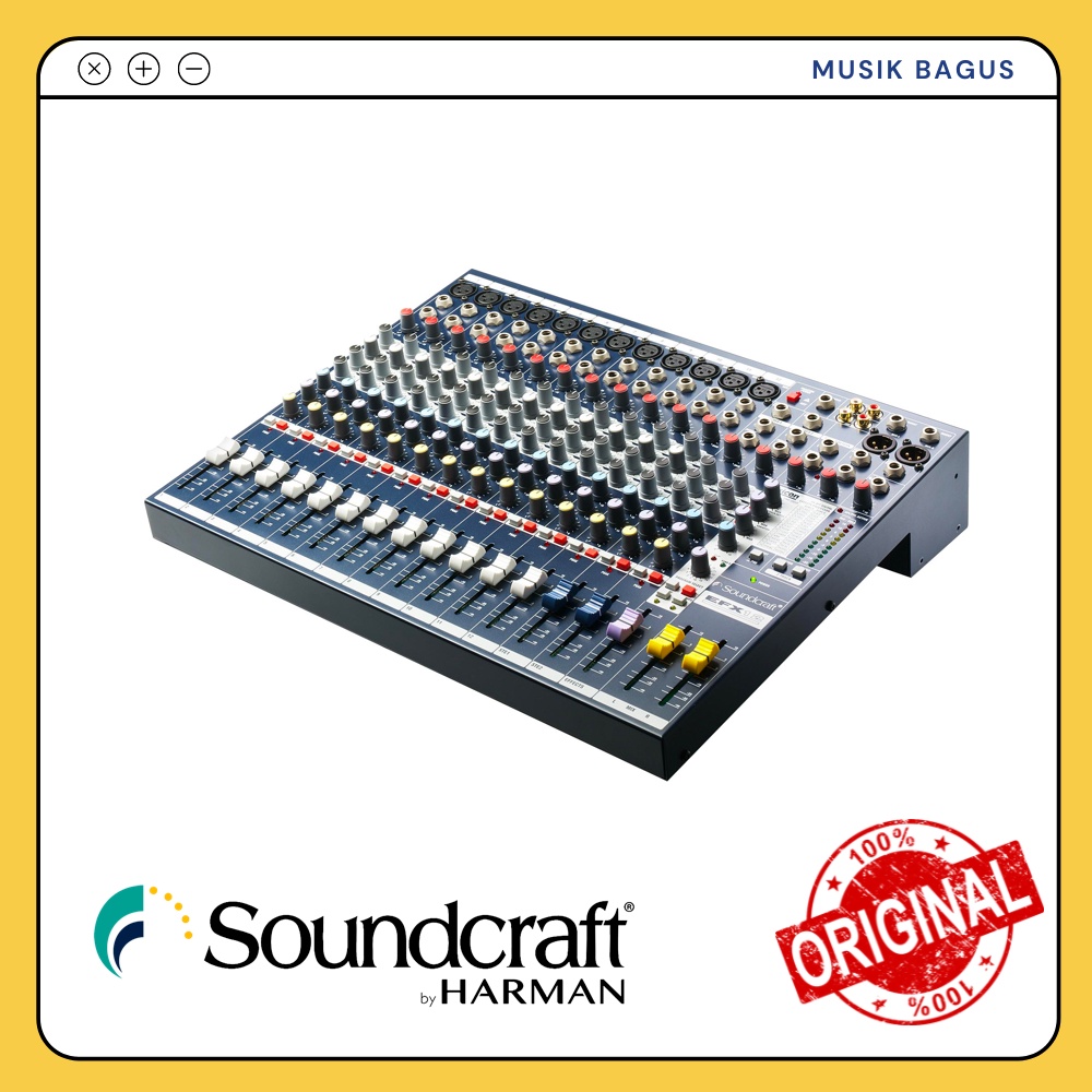 Jual SOUNDCRAFT EFX12 / EFX 12 / EFX-12 Mixer Audio ORIGINAL | Shopee ...