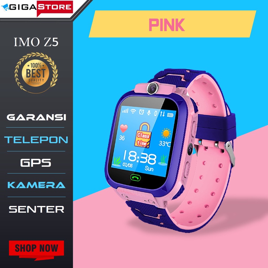 Jual Jam Tangan Anak Aimo Emo Smartwatch Imo Aimoo Emoo W19 Anak laki ...