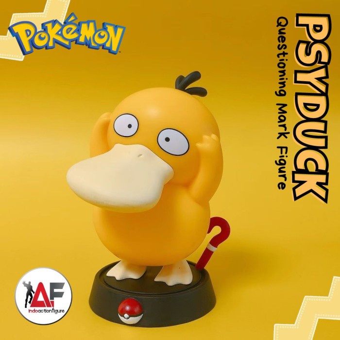 Jual Action figure statue mini Pokemon Psyduck question mark pajangan ...