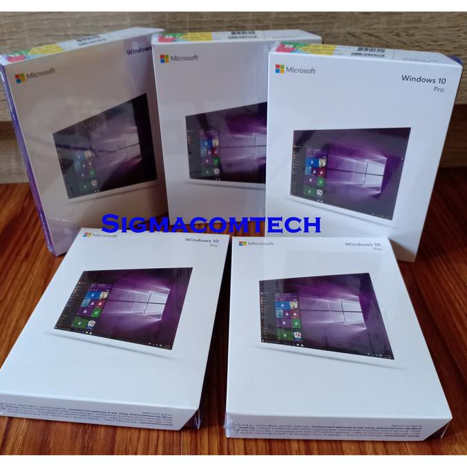 Jual Windows 10 Pro Full Package Product Retail FPP Bisa Pindah PC ...