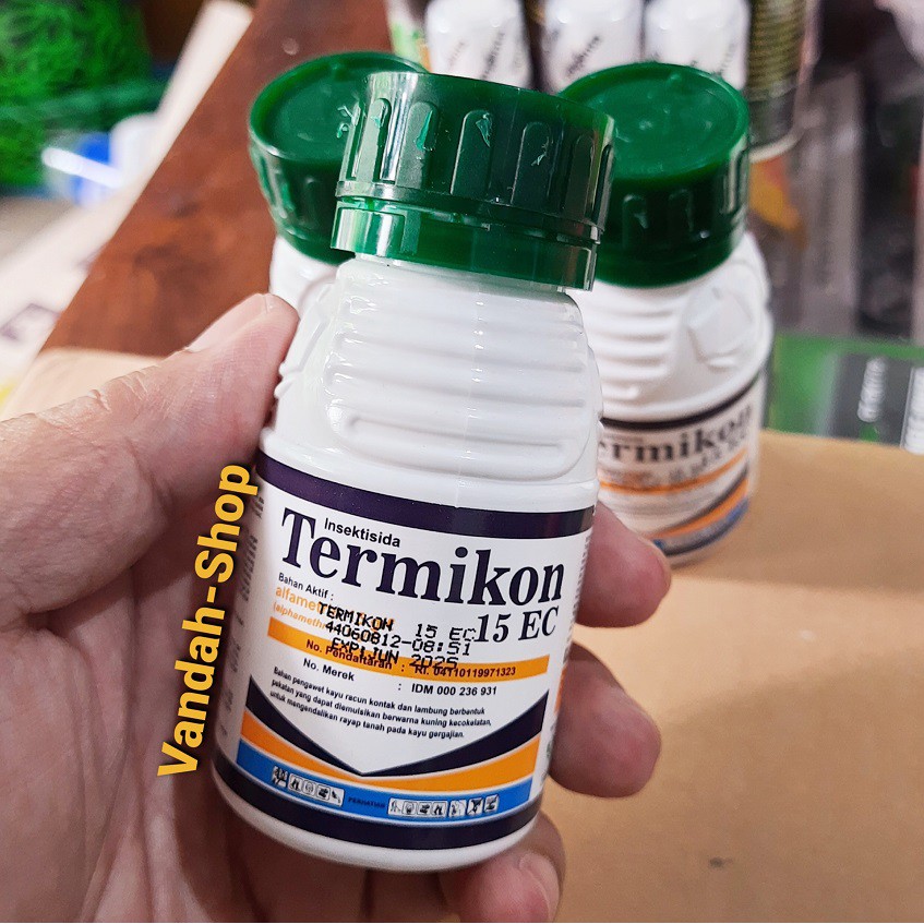 Jual Termikon 15EC Obat Pembasmi Serangga Rayap Kayu Tanah | Shopee ...