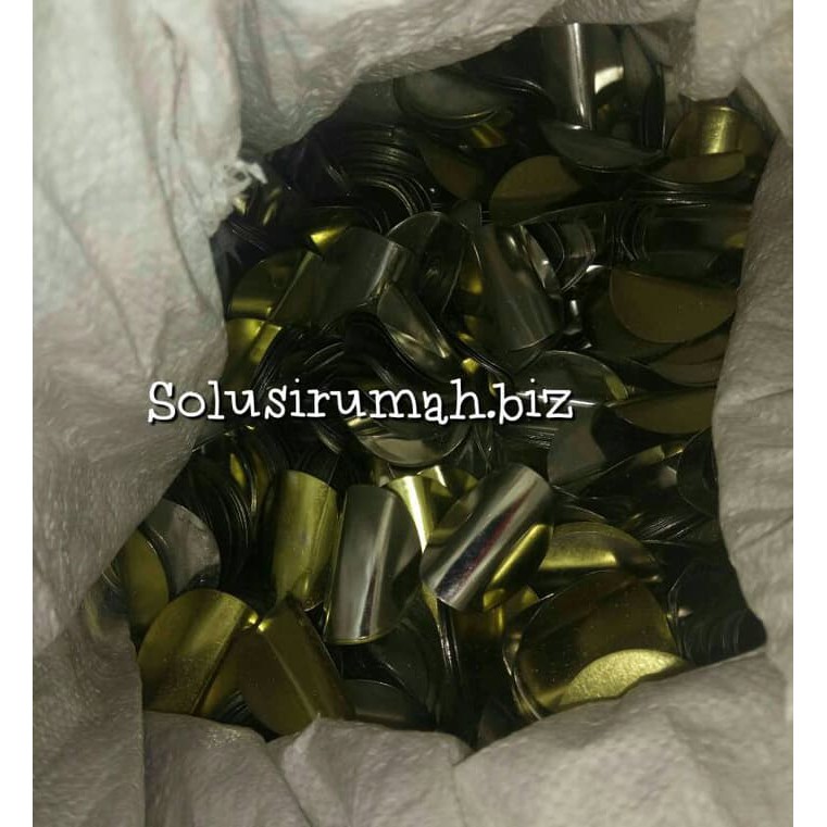 Jual KLEM PENGIKAT TALI PETI STRAPPING BAND KLEM SENG BULAT kg | Shopee ...
