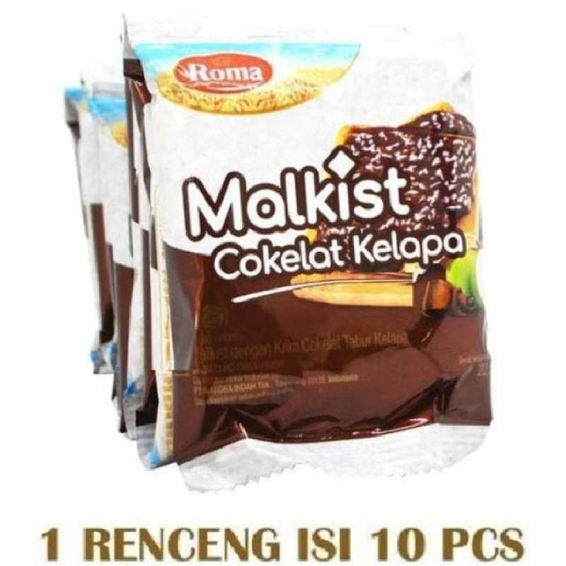 Jual Roma Malkist biskuit creackers [10pcs/renceng] | Shopee Indonesia