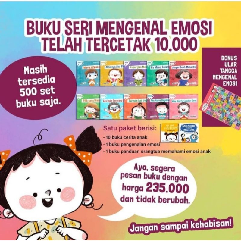 Jual buku seri mengenal emosi | Shopee Indonesia Jual buku seri mengenal emosi | Shopee Indonesia
