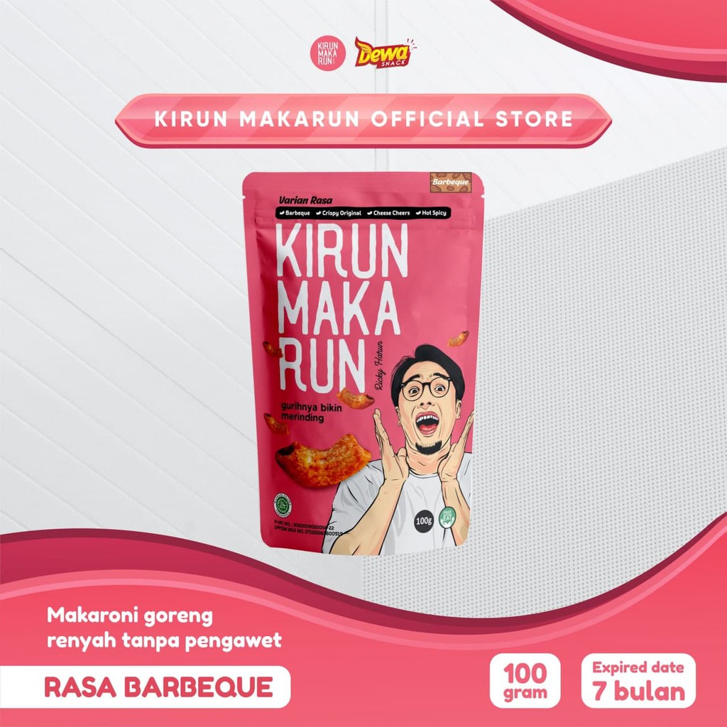 Jual Kirun Makarun | Makanan Ringan | Makaroni Bantet Kirun Makarun ...