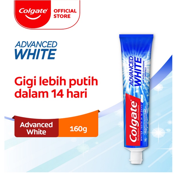 Jual Colgate Advanced White Whitening Toothpaste 160g - Pasta Gigi ...