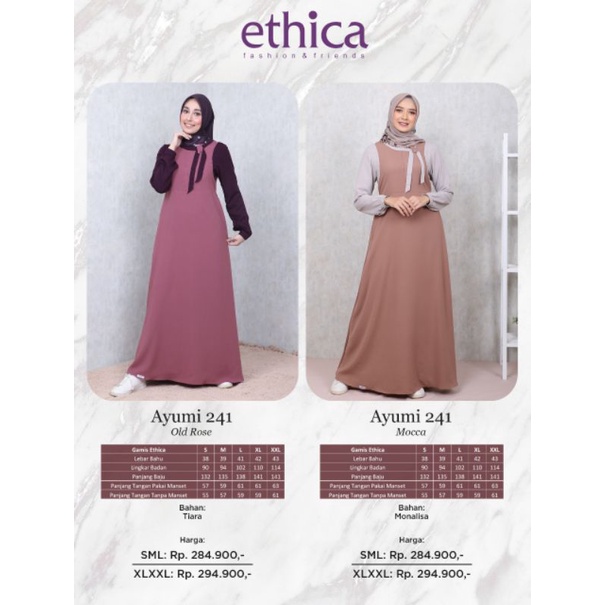Jual ETHICA AYUMI 241 ( OLD ROSE, MOCCA ) | Shopee Indonesia