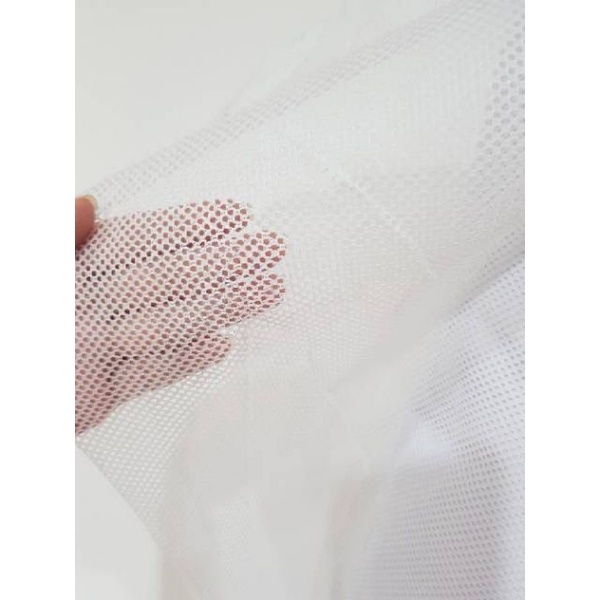 Jual KAIN Jala Lubang Kecil Hitam dan Putih / Branjang / Anco / Jaring ...