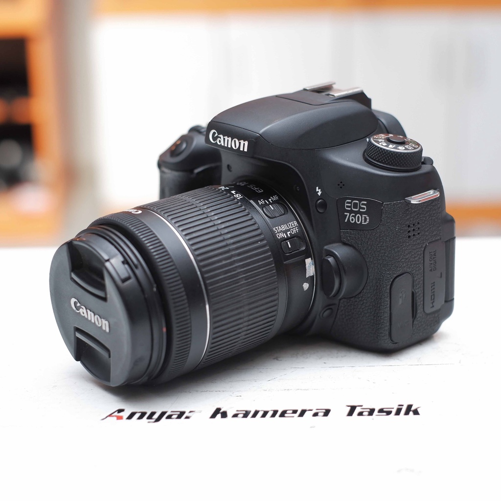 Jual CANON EOS 760D SUDAH WIFI LAYAR SENTUH TINGGAL PAKAI | Shopee ...