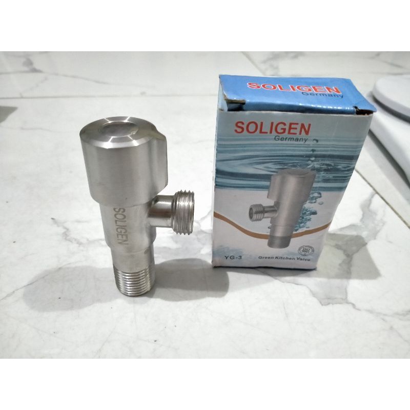 Jual SOLIGEN YG 3 Stop kran shower soligen stenlis YG 3 | Shopee Indonesia