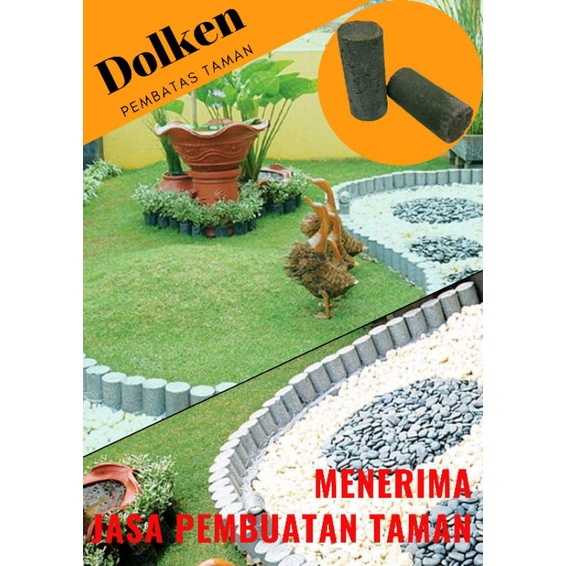 Jual Pembatas Taman, Pagar Taman, List Pinggir Taman, Dolken Beton ...