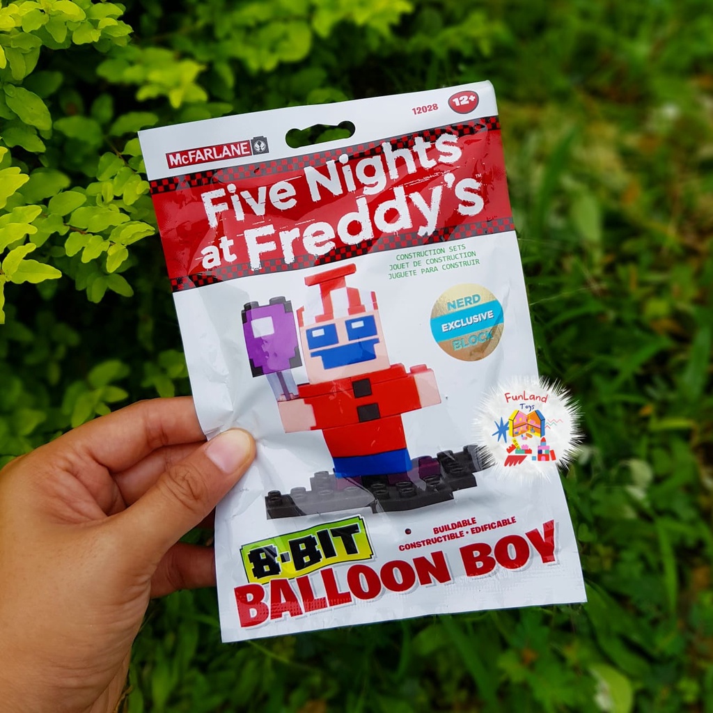 Jual Five Nights At Freddy's Buildable 8 Bit Balloon Boy | Shopee Indonesia