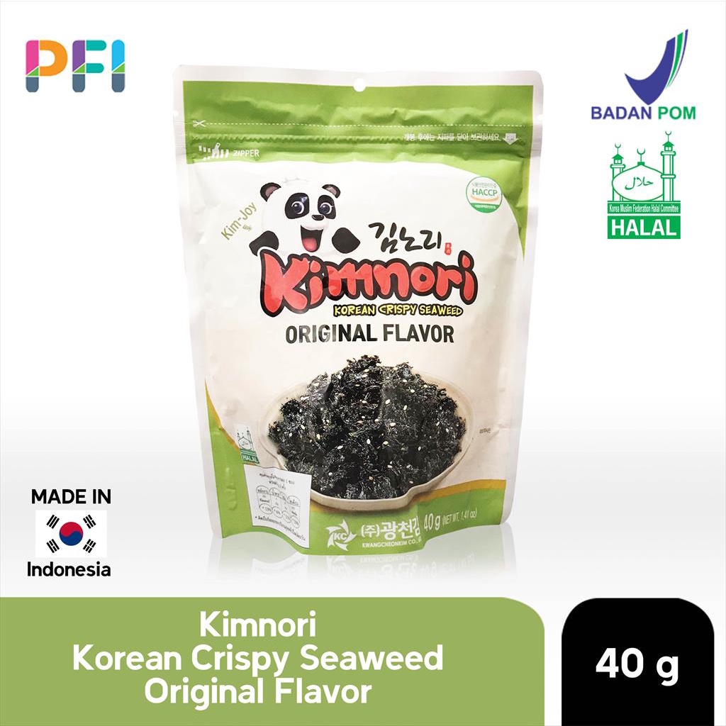 Jual Kimnori Korean Crispy Seaweed Original 40gr | Shopee Indonesia