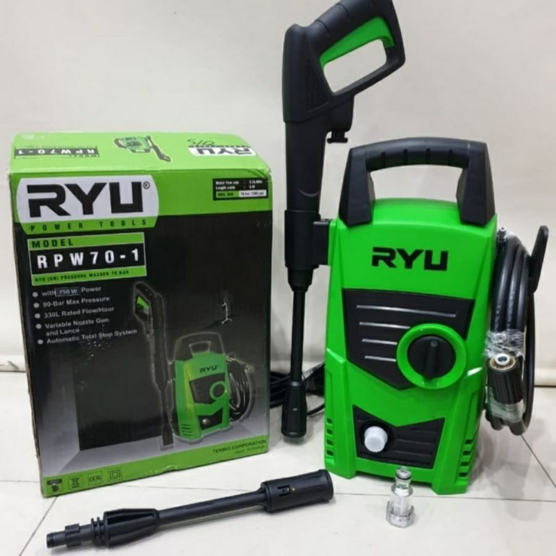 Jual Mesin cuci mobil/motor jet cleaner Tekiro RYU RPW 70-1 | Shopee ...