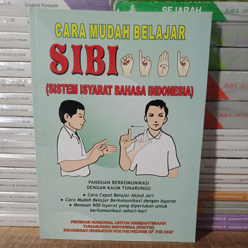 Jual Original Cara Mudah Belajar Sibi Sistem Isyarat Bahasa Indonesia Shopee Indonesia
