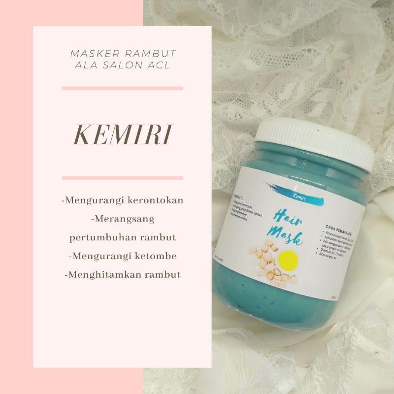 Jual [NIRA SHOP] HAIR MASK BY ACL/MASKER RAMBUT ACL | Shopee Indonesia