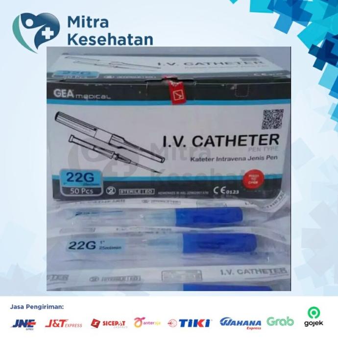 Jual IV Catheter GEA No. 22 G | Shopee Indonesia Jual IV Catheter GEA No. 22 G | Shopee Indonesia