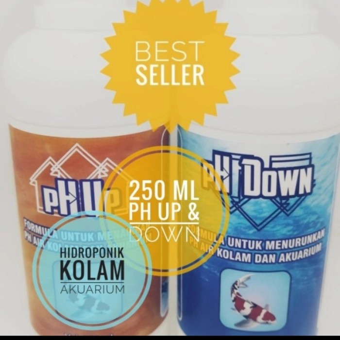 Jual Paket Ph Up dan Ph Down 250ml Air Kolam dan Aquarium Hemat | Shopee Indonesia