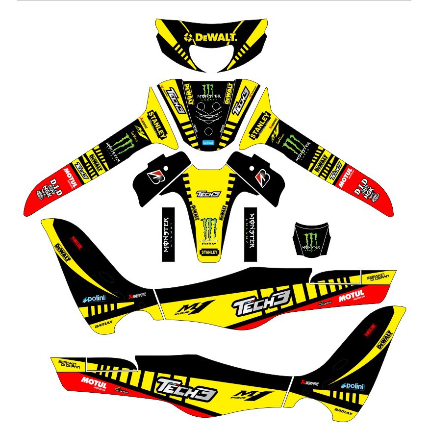 Jual Decal Sticker Shogun 110 cc old | Shopee Indonesia