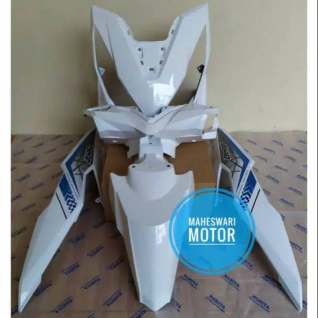 Jual Body Honda beat fi all new ESP warna putih (YM) | Shopee Indonesia