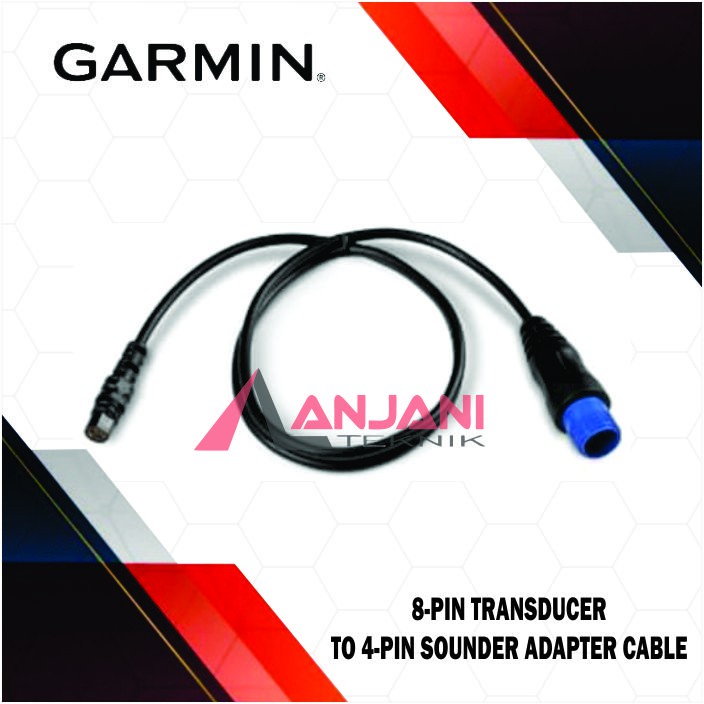 Jual GARMIN 8-PIN TRANSDUCER TO 4-PIN SOUNDER ADAPTER CABLE 8PIN 4PIN ...