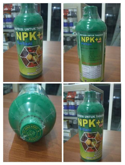 Jual Pupuk cair npk++pertani plus zpt GA3:21%.1liter | Shopee Indonesia