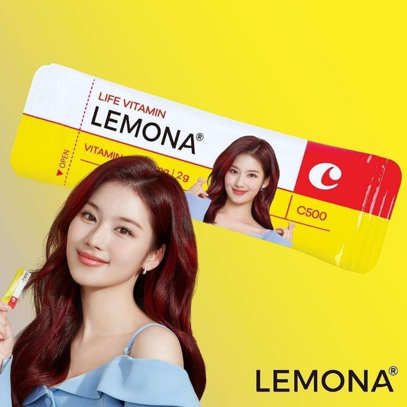 Jual (READY) LEMONA X TWICE SHARING SACHET 2gr KOREA JAPAN - VITAMIN C ...