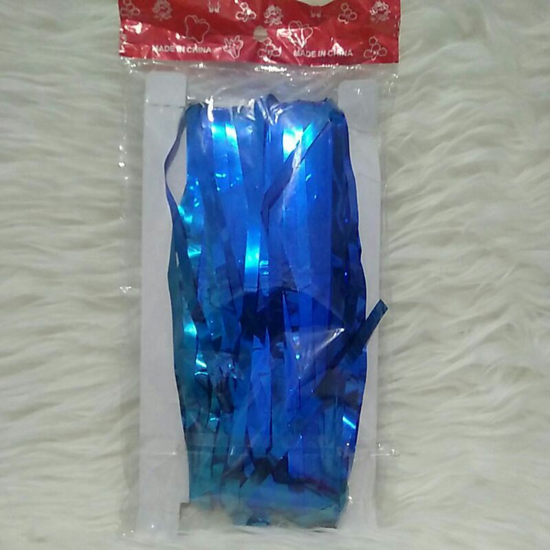 Jual TIRAI RUMBAI ULANG TAHUN WARNA BIRU | Shopee Indonesia