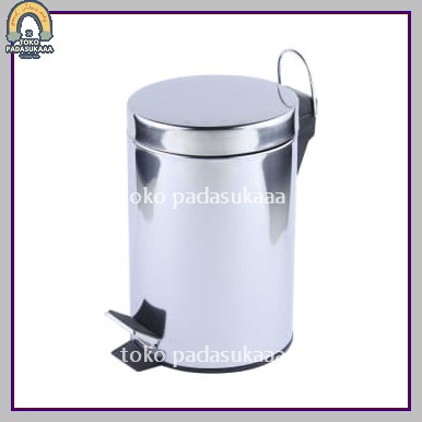 Jual Krisbow Tempat Tong Sampah Stainless 3 Liter | Shopee Indonesia