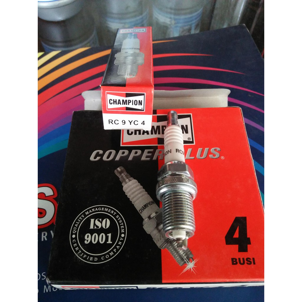 Jual BUSI CHAMPION RC 9YC4 UNTUK ZEBRA DAN HYUNDAI | Shopee Indonesia