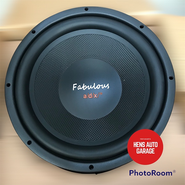 Jual Subwoofer ADX Fabulous 12 Inch Double Coil speaker mobil universal ...