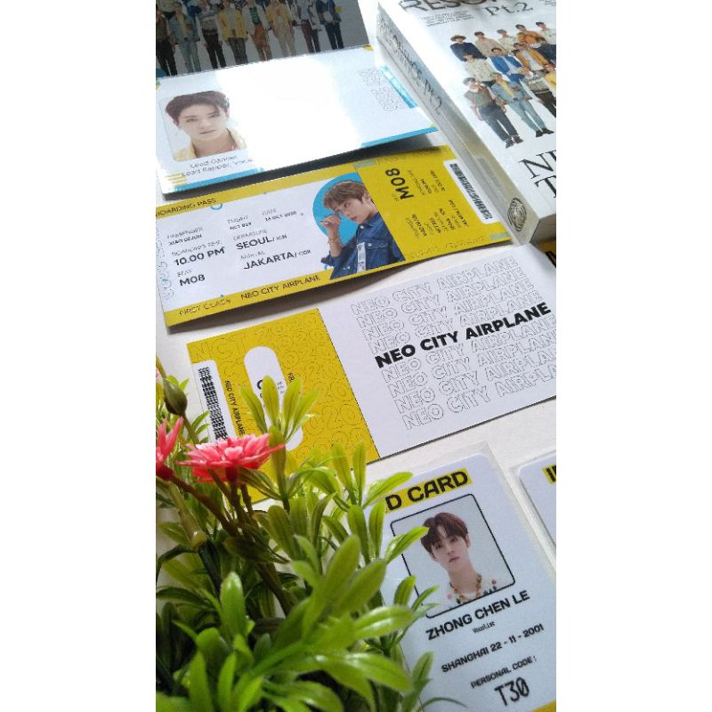 Jual Trade freebies aam boarding pass dejun (booked) | Shopee Indonesia