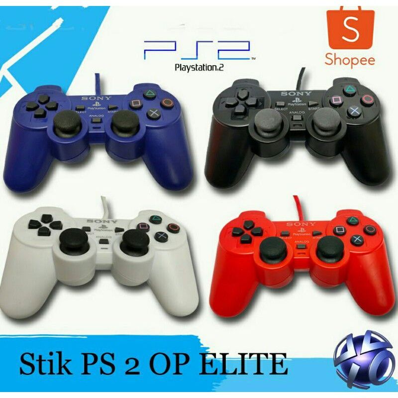 Jual Stik Ps2 OP ELITE The best Seller Stick Playstation controller ...
