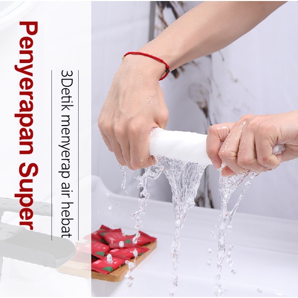 Jual Handuk Mini Kompress Travelling Tissue Handuk Portable Sekali ...