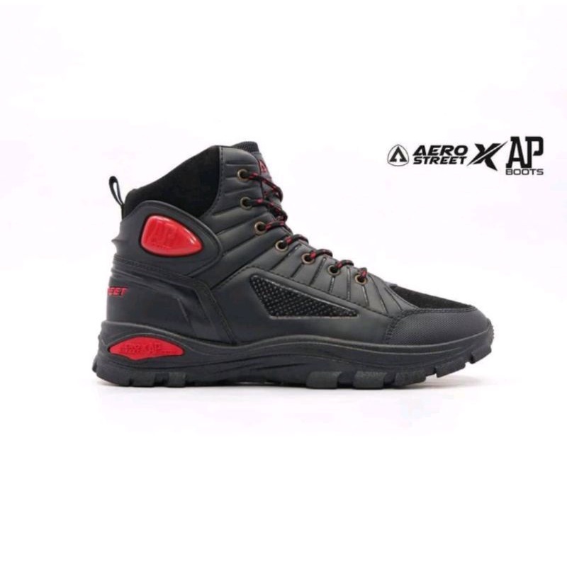 Jual Sepatu Limited Edition Aerostreet x AP Boots Aero Moto 40 - Sepatu ...
