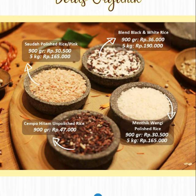 Jual Beras Organik Javara by Tigaraksa | Shopee Indonesia