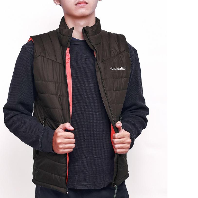 Jual ♥ Rompi Motor Pria Anti Angin Keren Pelindung Dada Jaket Rompi ...