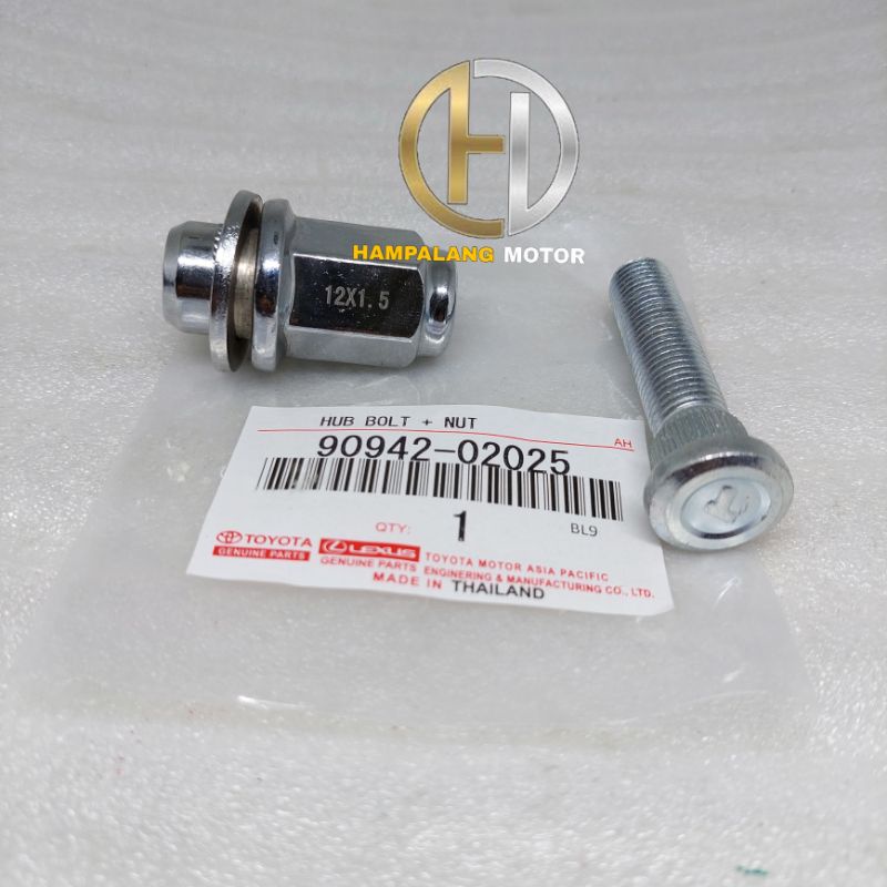 Jual BAUT RODA + MUR RACING TOYOTA INOVA HILUX FORTUNER ASLI | Shopee ...