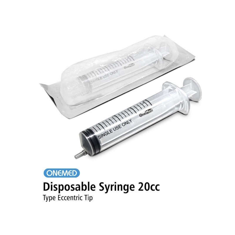 Jual ONEMED | SPUIT 20 CC LUBANG PINGGIR SATUAN SPT* | Shopee Indonesia