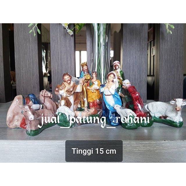 Jual Patung set Natal 15 cm | Shopee Indonesia