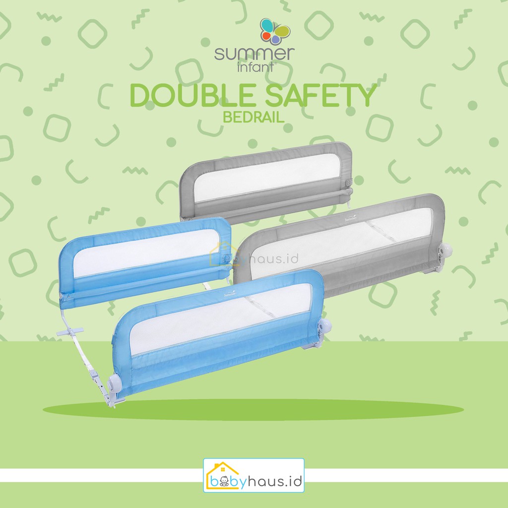 Jual SUMMER INFANT - DOUBLE FOLDING BEDRAIL | Shopee Indonesia