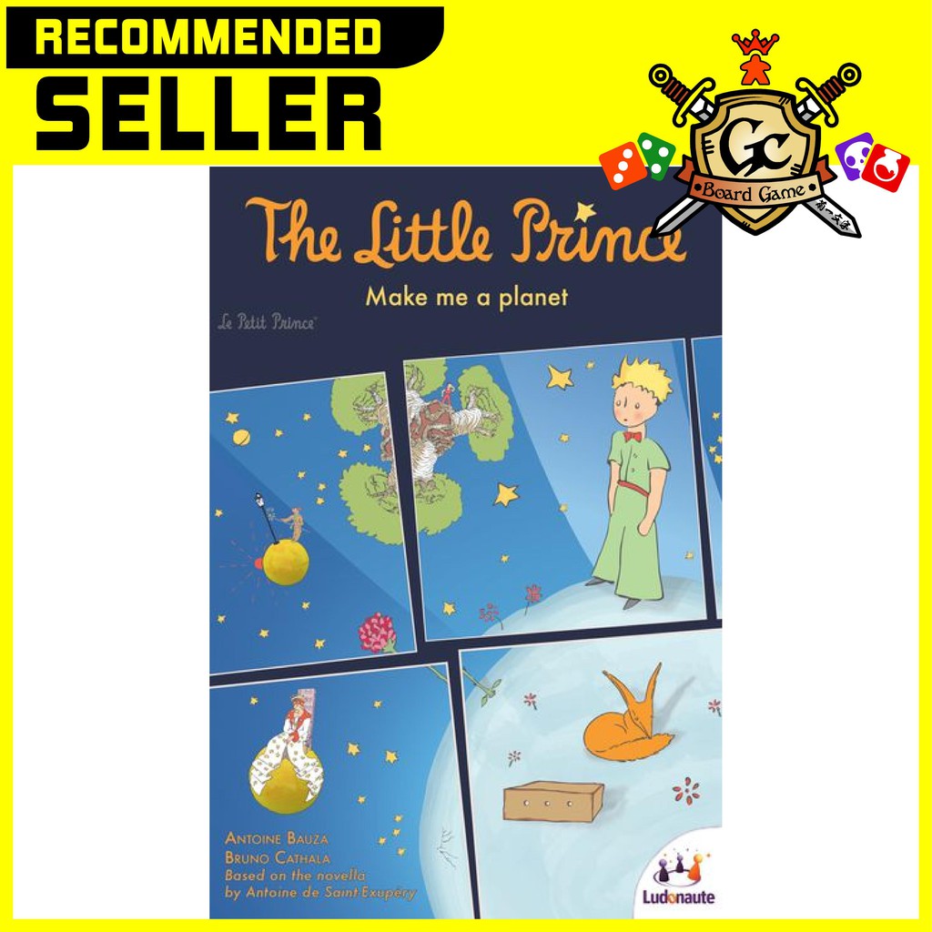 Jual The Little Prince Make Me a Planet Board Game - Original | Shopee ...